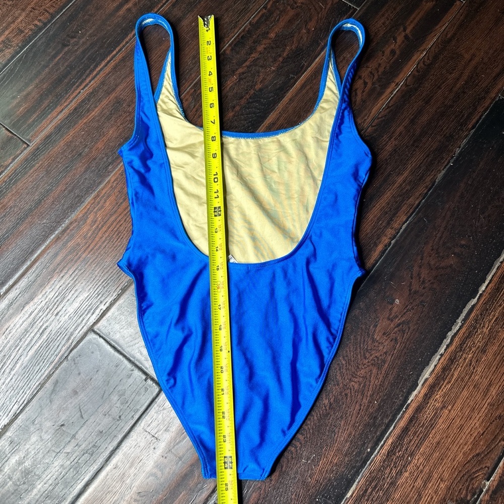 Low Cut Back One Piece Swimsuit Bathing Suit Los Ange… - Gem